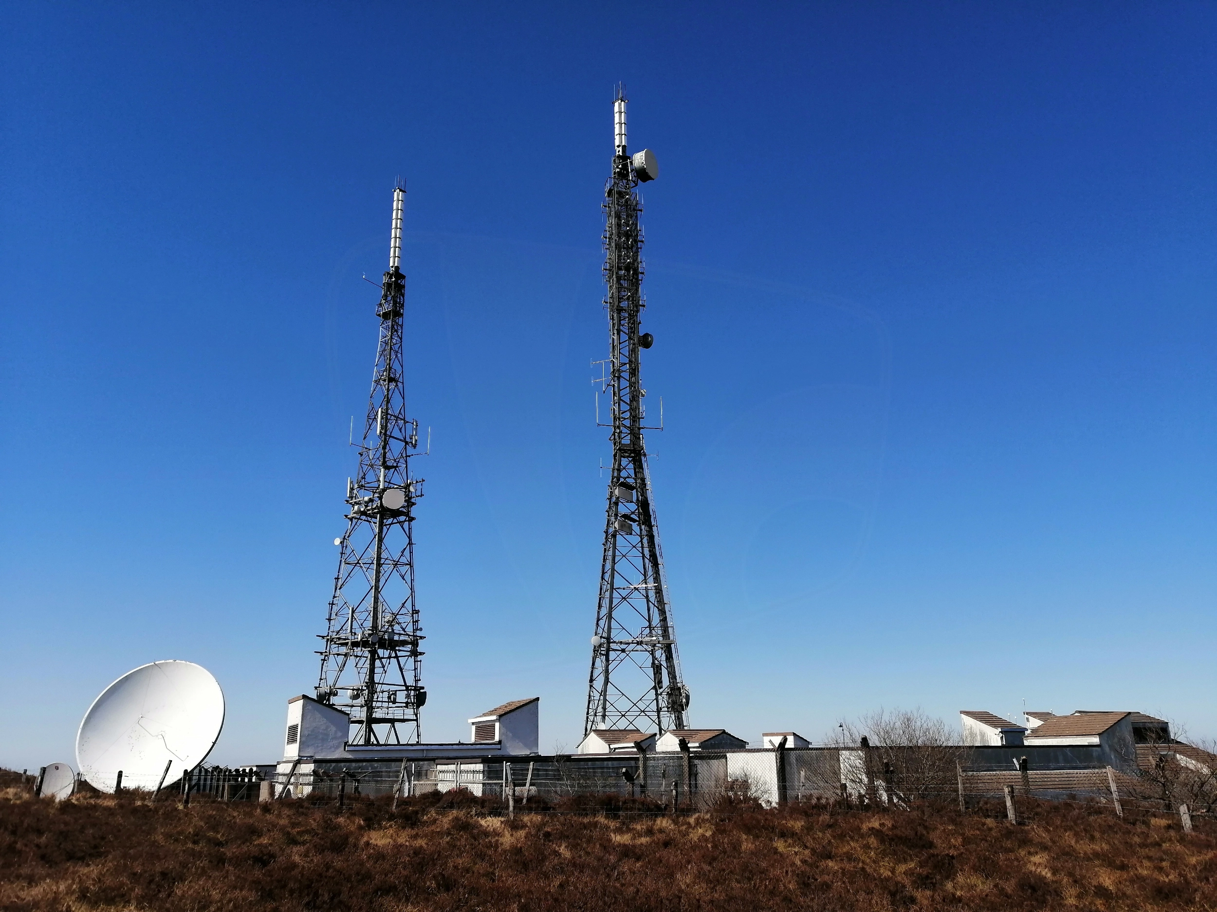 Brougher Mountain Transmitting Station (2nd April 2021) - TX